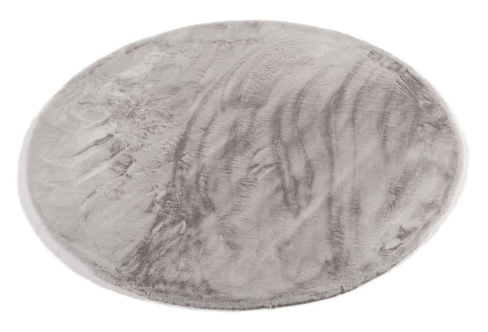 Tapijt rond dia. 160cm | 160 cm | Lichtgrijs | K002-PLU-1046 | Gero
